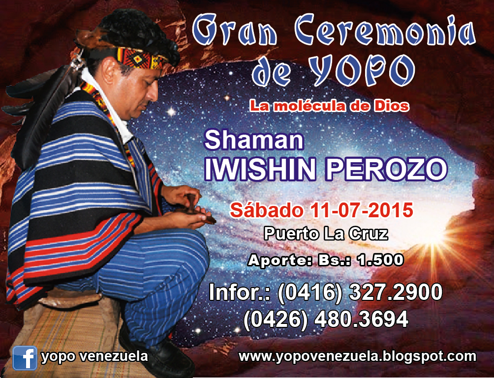Yopo Venezuela: Gran ceremonia de Yopo.