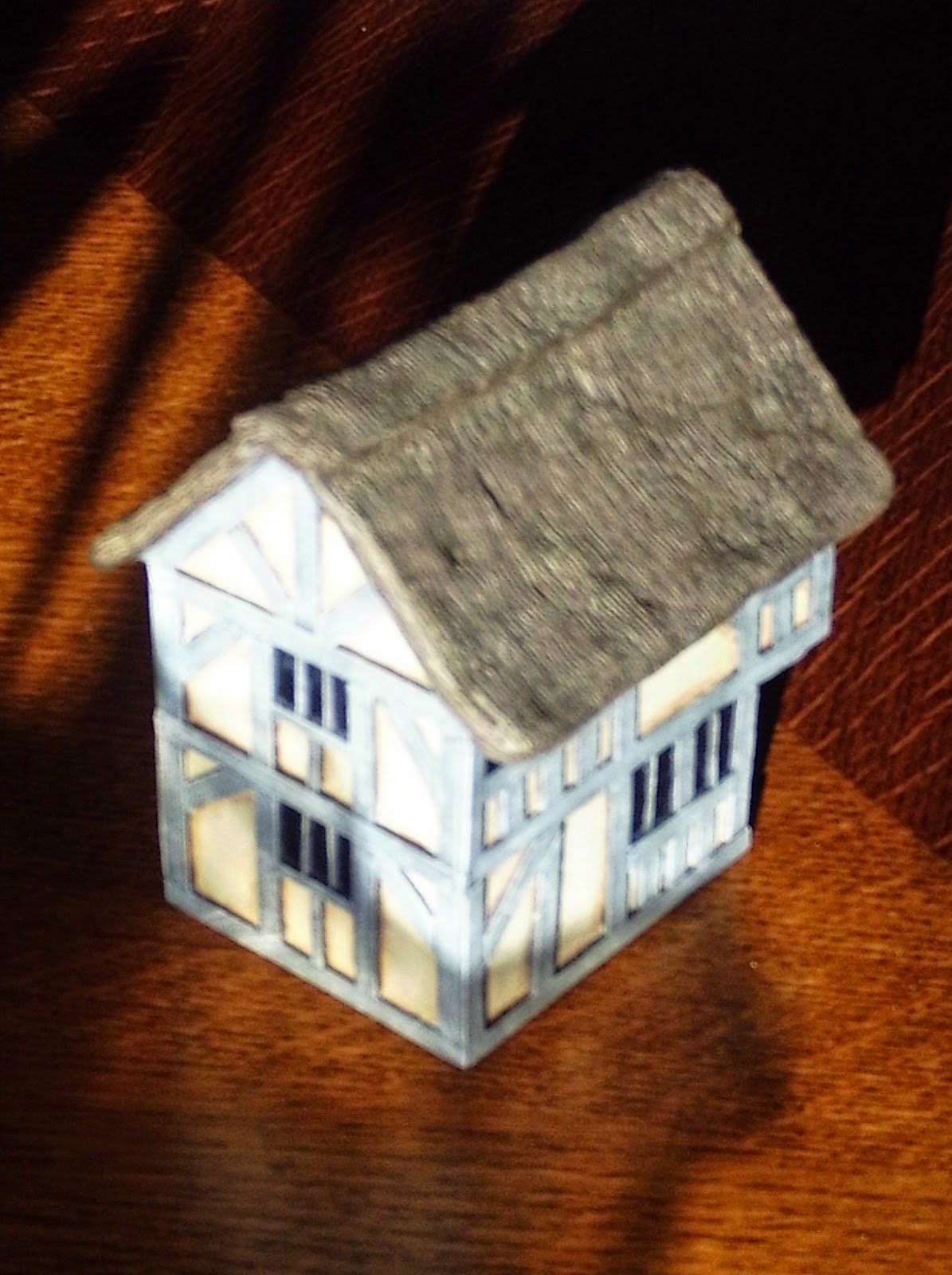 Ubique: Medieval Buildings, Cardboard Scratch Build