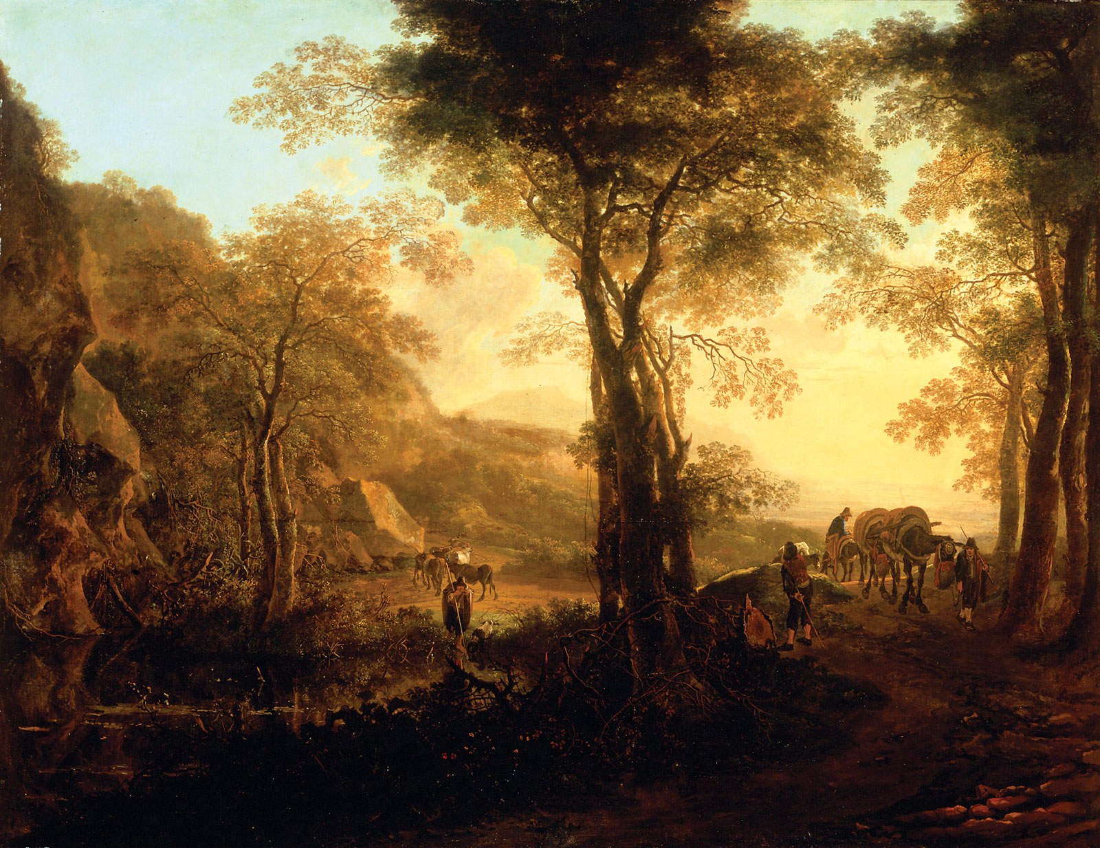 Flemish Landscape Painting of the XVII th century: Both, Jan Dirksz ...