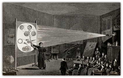 DE LO POSIBLE SE SABE DEMASIADO: LINTERNA MÁGICA