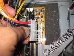 cara memasang power suplai di komputer: cara memasang power supplay di ...