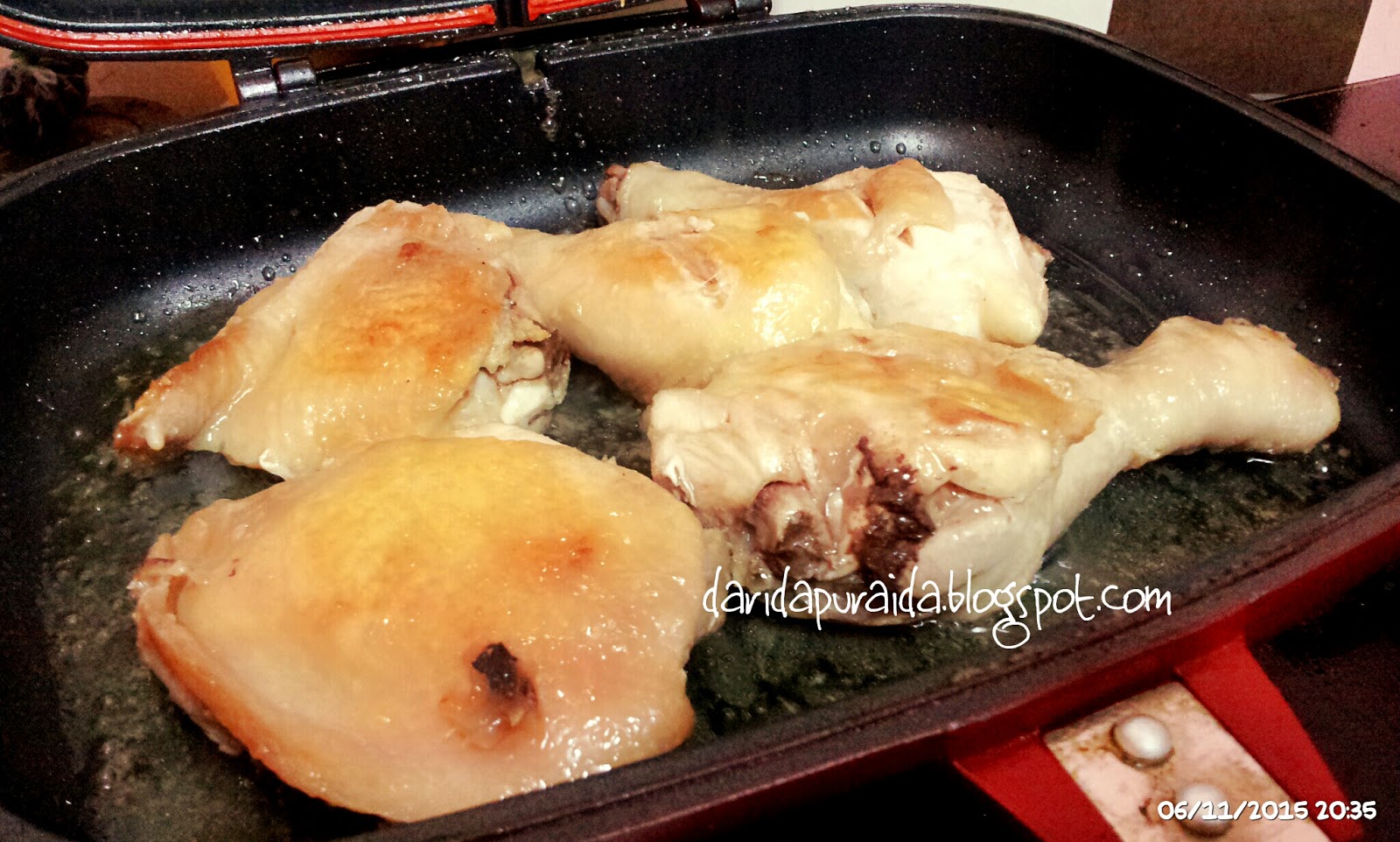 Dari Dapur Aida: Ayam Percik Kuah Putih