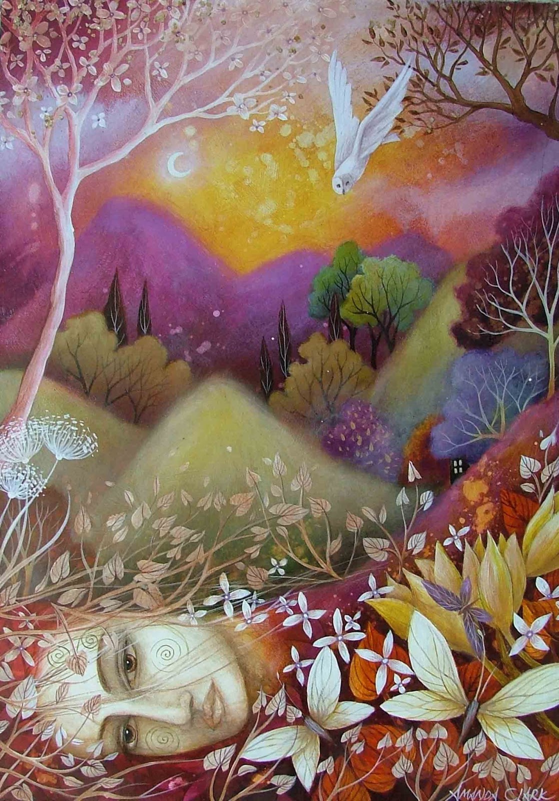 Earth Angels Art. Art and Illustrations by Amanda Clark: A painting for ...