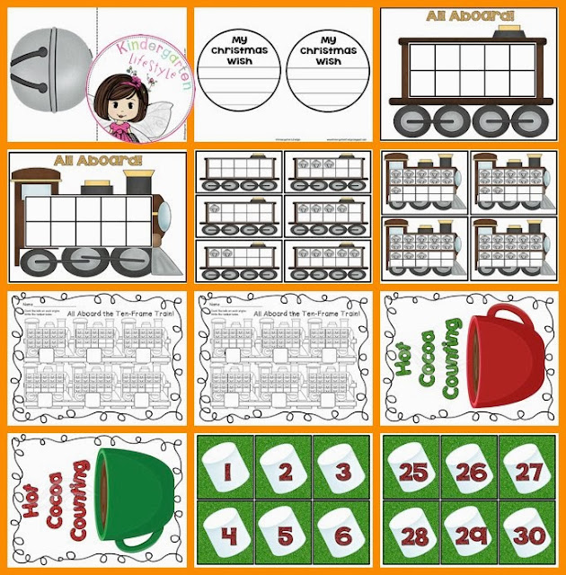 Kindergarten Lifestyle: Polar Express Time - FREEBIE