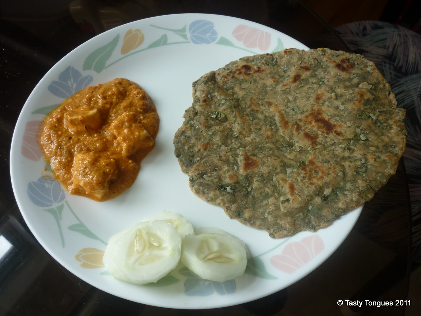 Pudina Paratha(Mint Paratha)