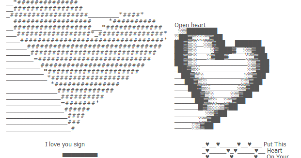 Text Art for Facebook ~ | Facebook tips and tricks