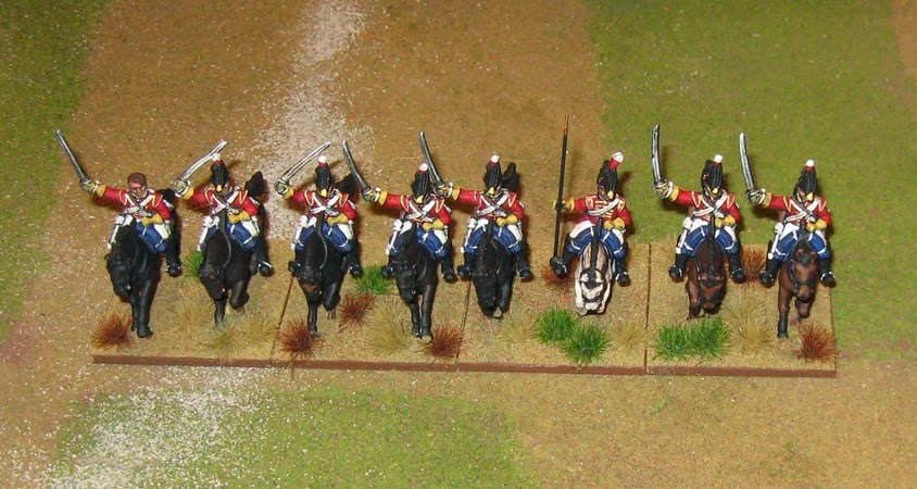 Palouse Wargaming Journal: 2nd KGL Heavy Dragoons in 28mm
