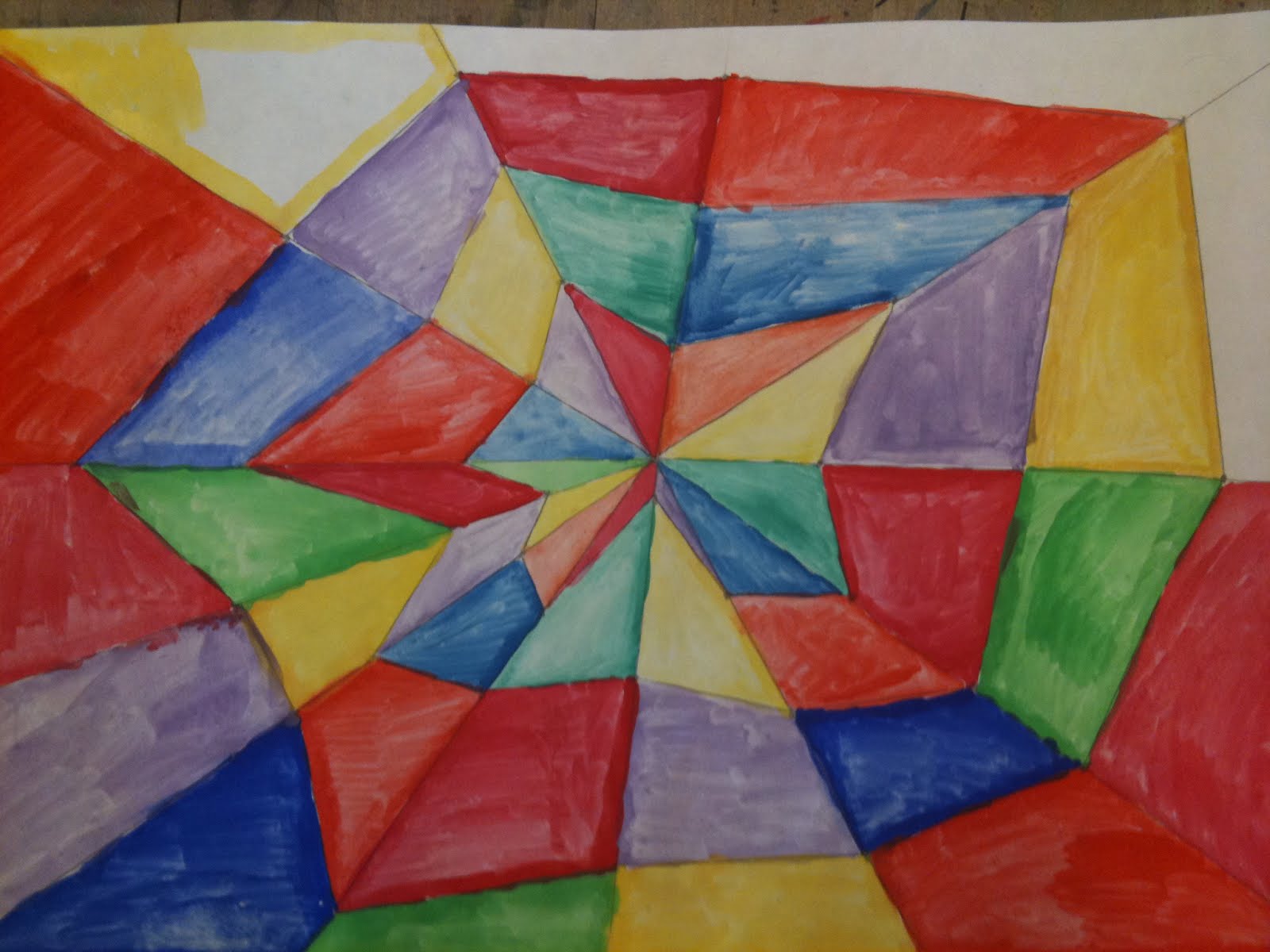 Art Room Blog: 4th grade color wheel