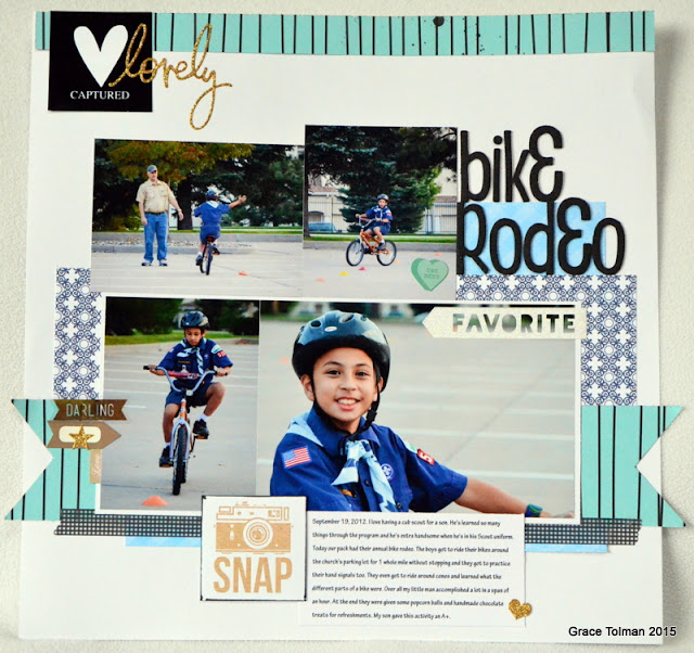 In my shoes: "Bike Rodeo" layout