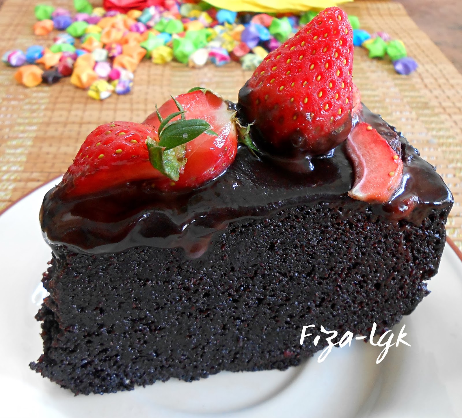 KEK COKLAT KUKUS - MOIST | Fiza's Cooking