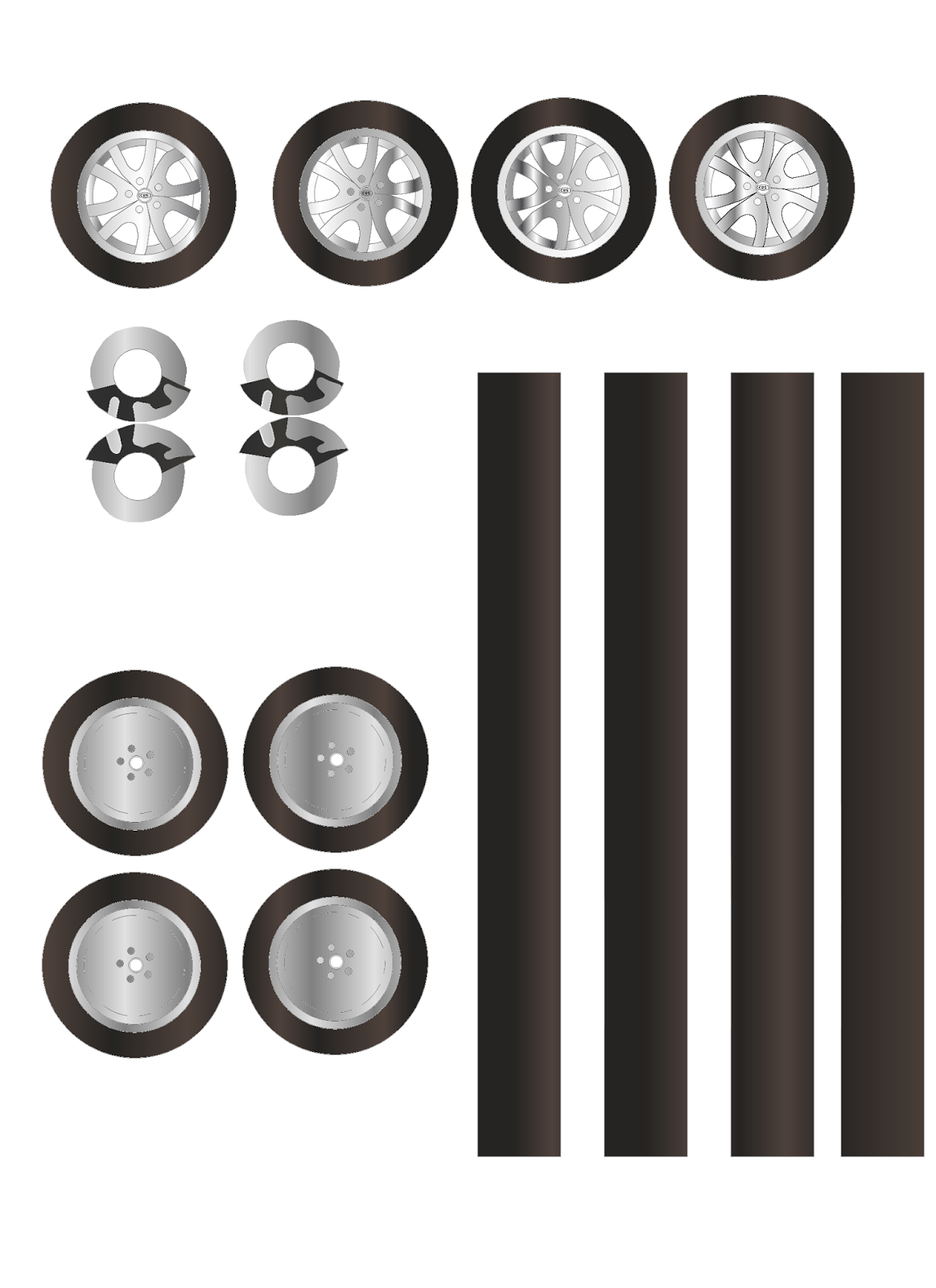 papermodelmatersexclusive's: the all new cars 3 CRUZ RAMIREZ PAPERCRAFT ...