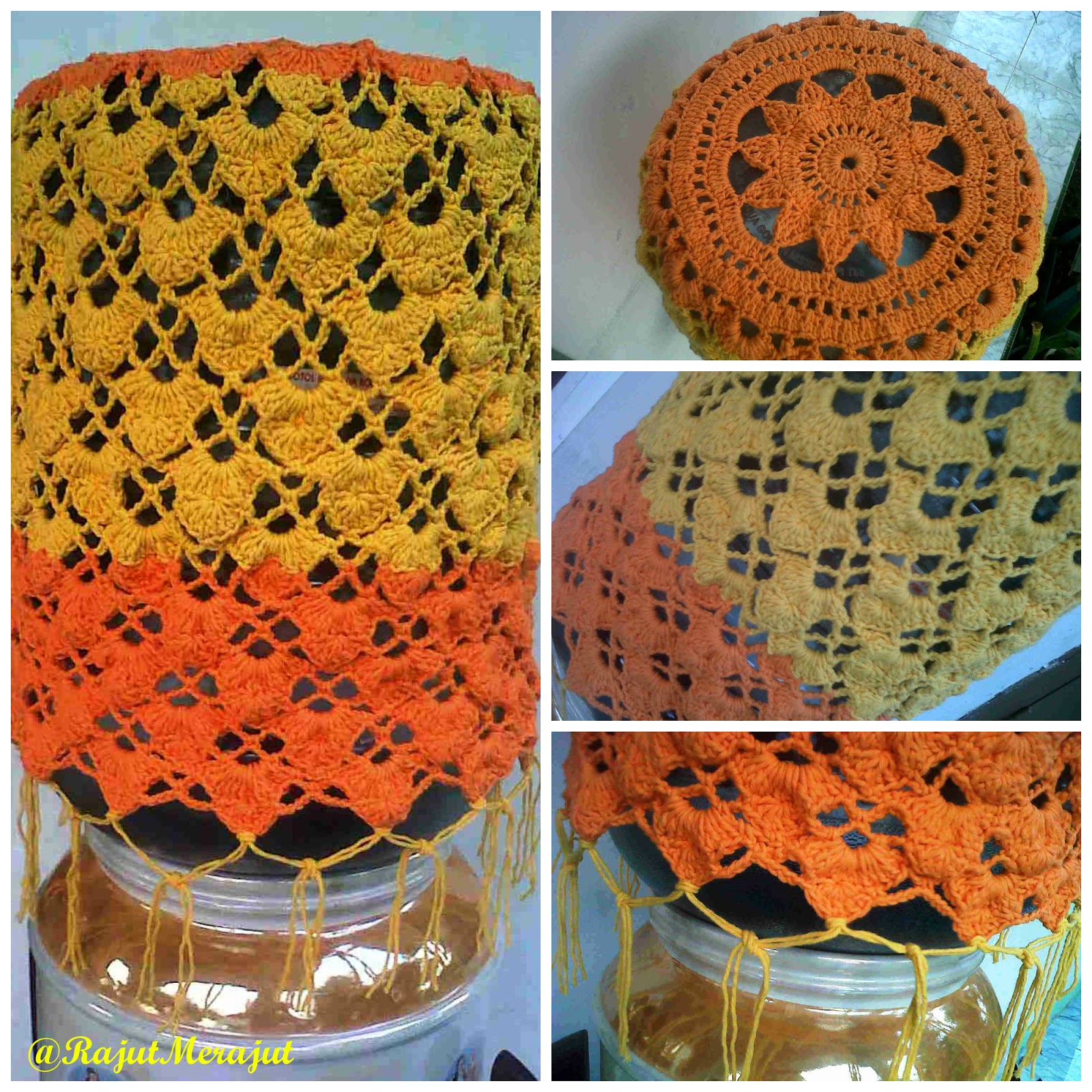 Tutup Galon Rajut - Rajut Merajut by Perajut Muda