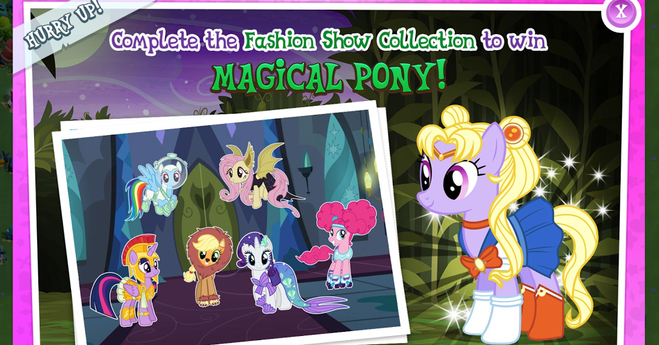 Equestria Daily - MLP Stuff!: Magical Girl Pony Added to MLP Game