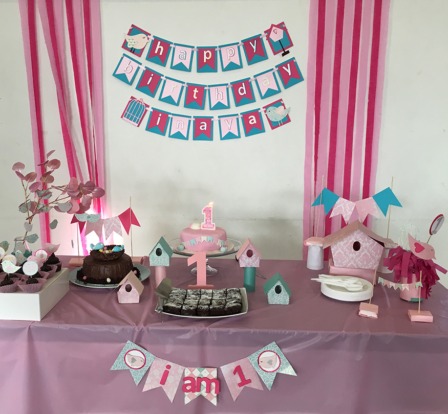 The Blooming Orchids: Little Birdie Themed Birthday Party With Free ...