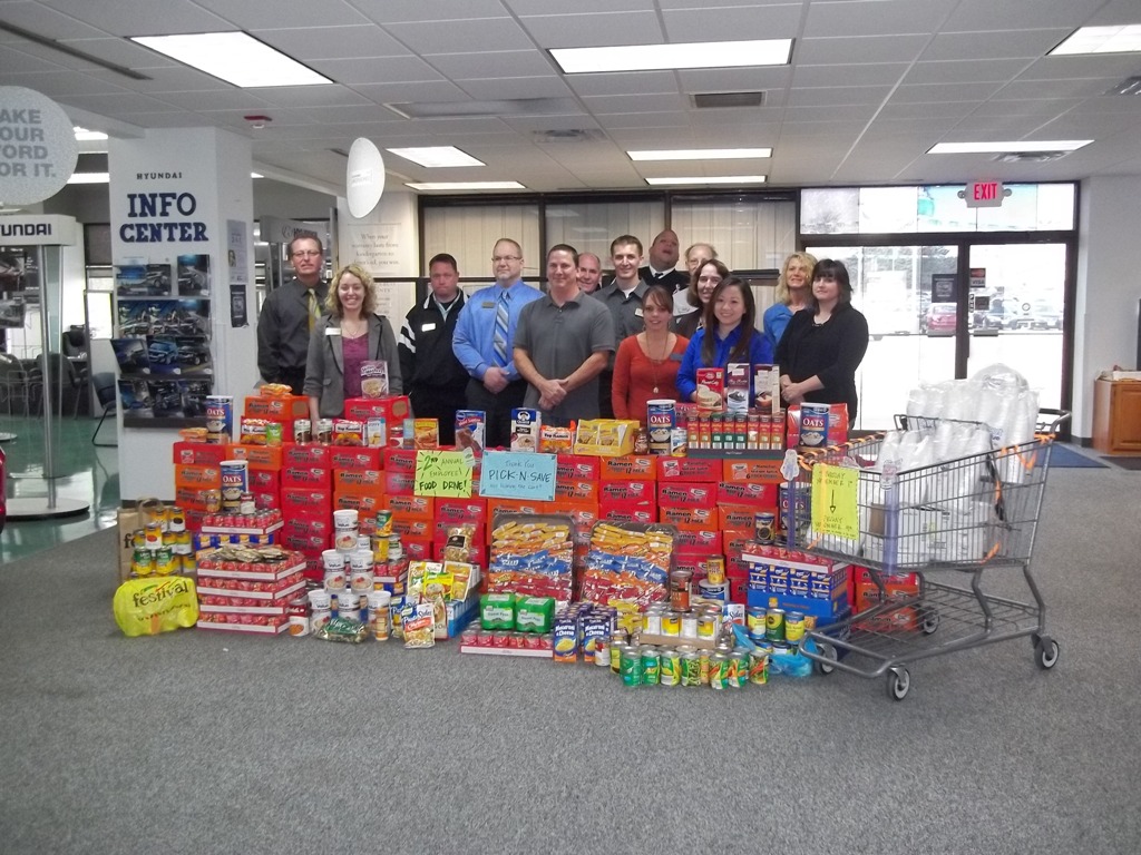 Van Horn Auto Group Blog: 2nd Annual Employee Food Drive at Van Horn ...