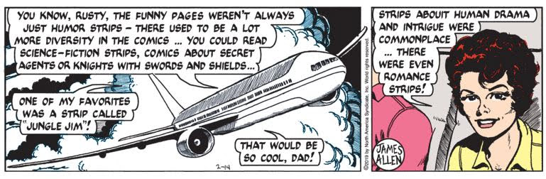 Finding Beauty in Ephemera: Mark Trail, - Comic Strip Hero, Comic Strip Fan