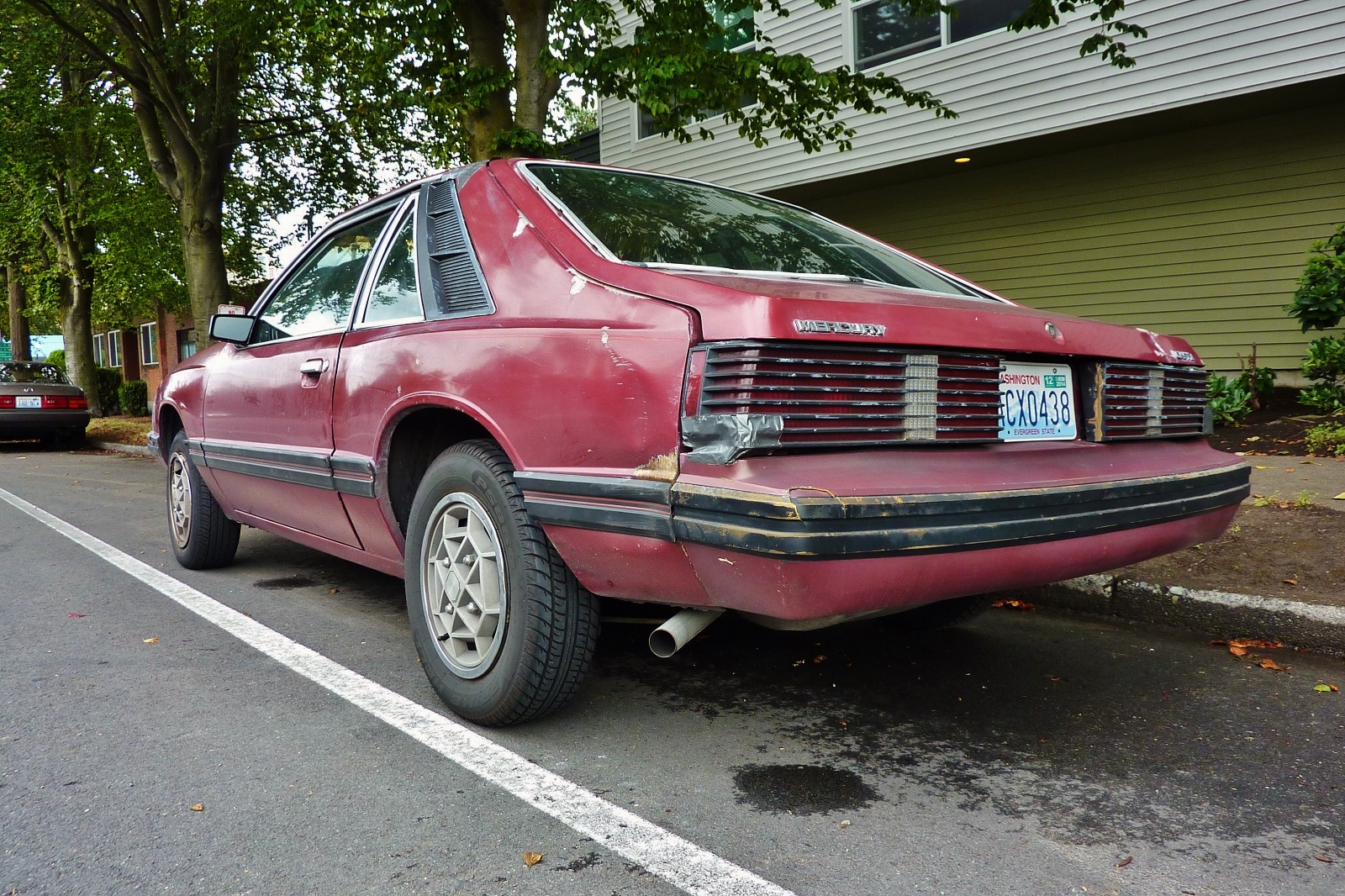 Seattle's Parked Cars: 1980 Mercury Capri