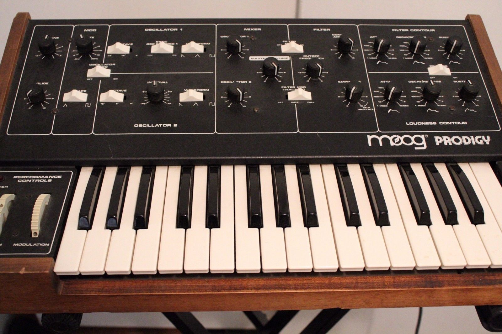 MATRIXSYNTH: Moog Prodigy Analog Synthesizer with CV/Gate Inputs SN 2015