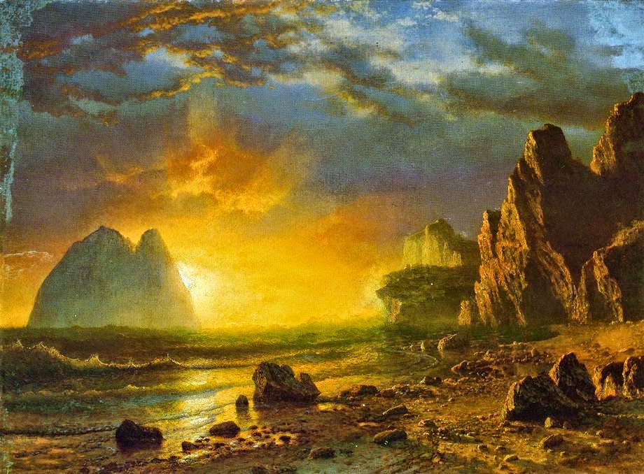 Albert Bierstadt (German-born American painter, 1830-1902) | Fine Art ...