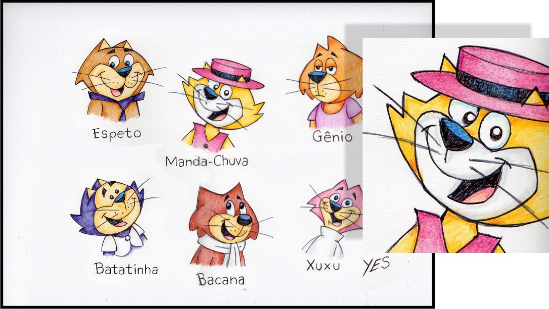 TOP CAT - MANDA CHUVA - ZAMBA