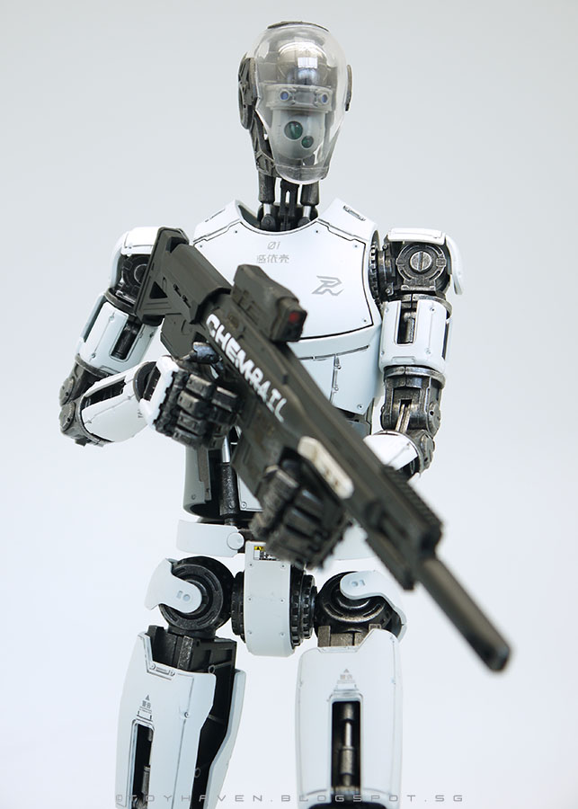 toyhaven: Pew Pew Gun 1/6th scale PINYIKE Robotic Nude Body Combat Type ...