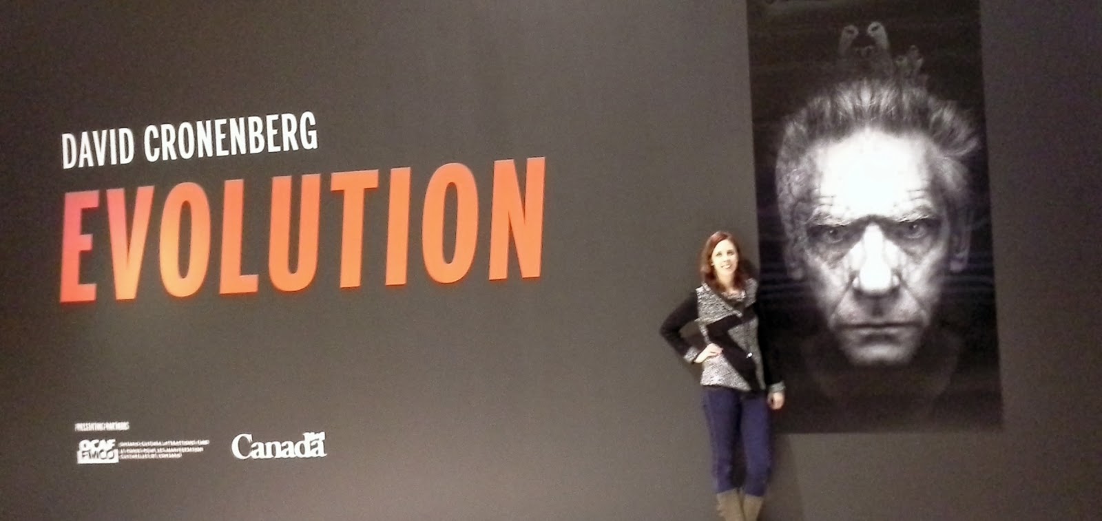 The Purple Scarf: Exhibit: Experiencing The Evolution of David Cronenberg!