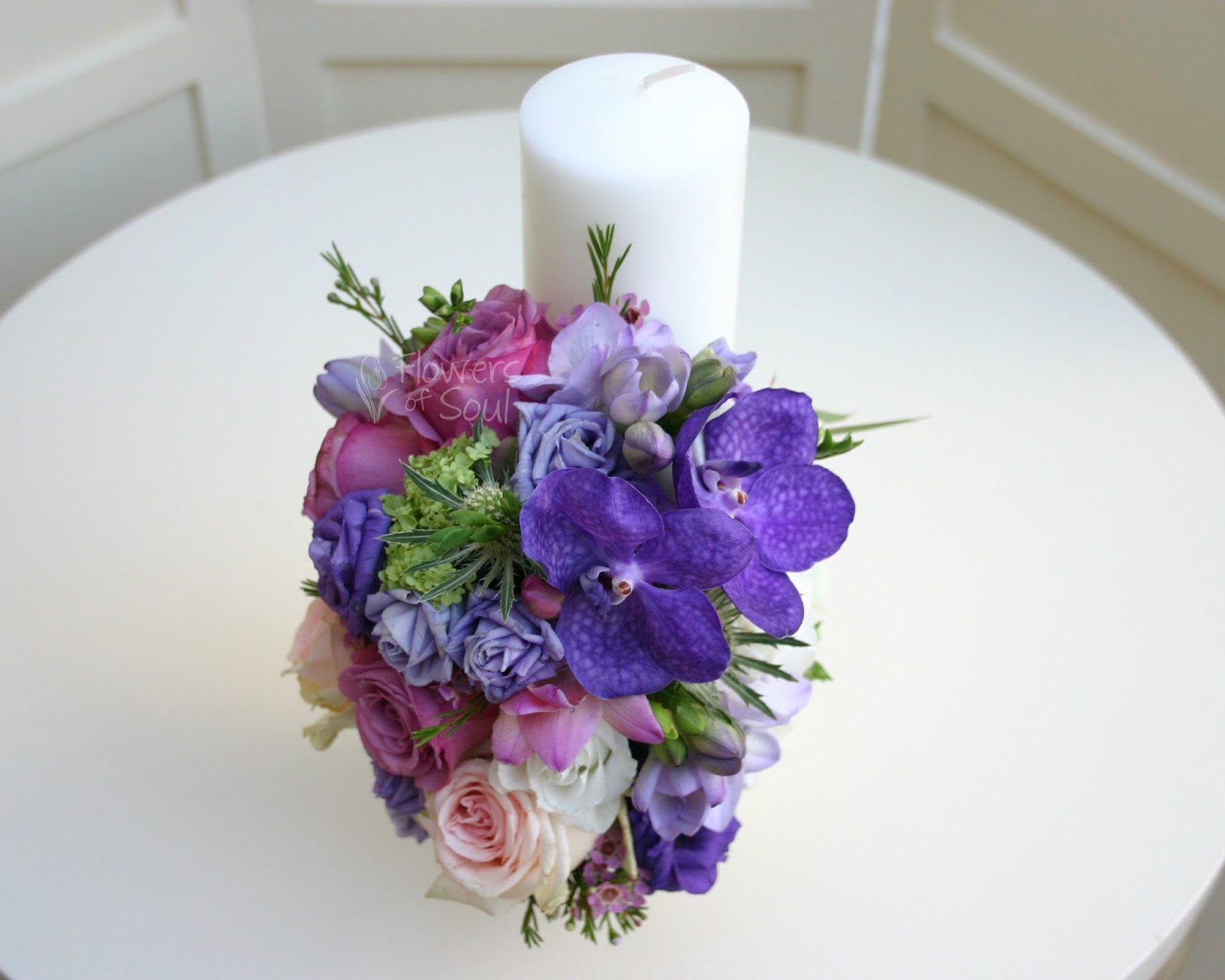 Flowers of Soul: Lumanari de cununie