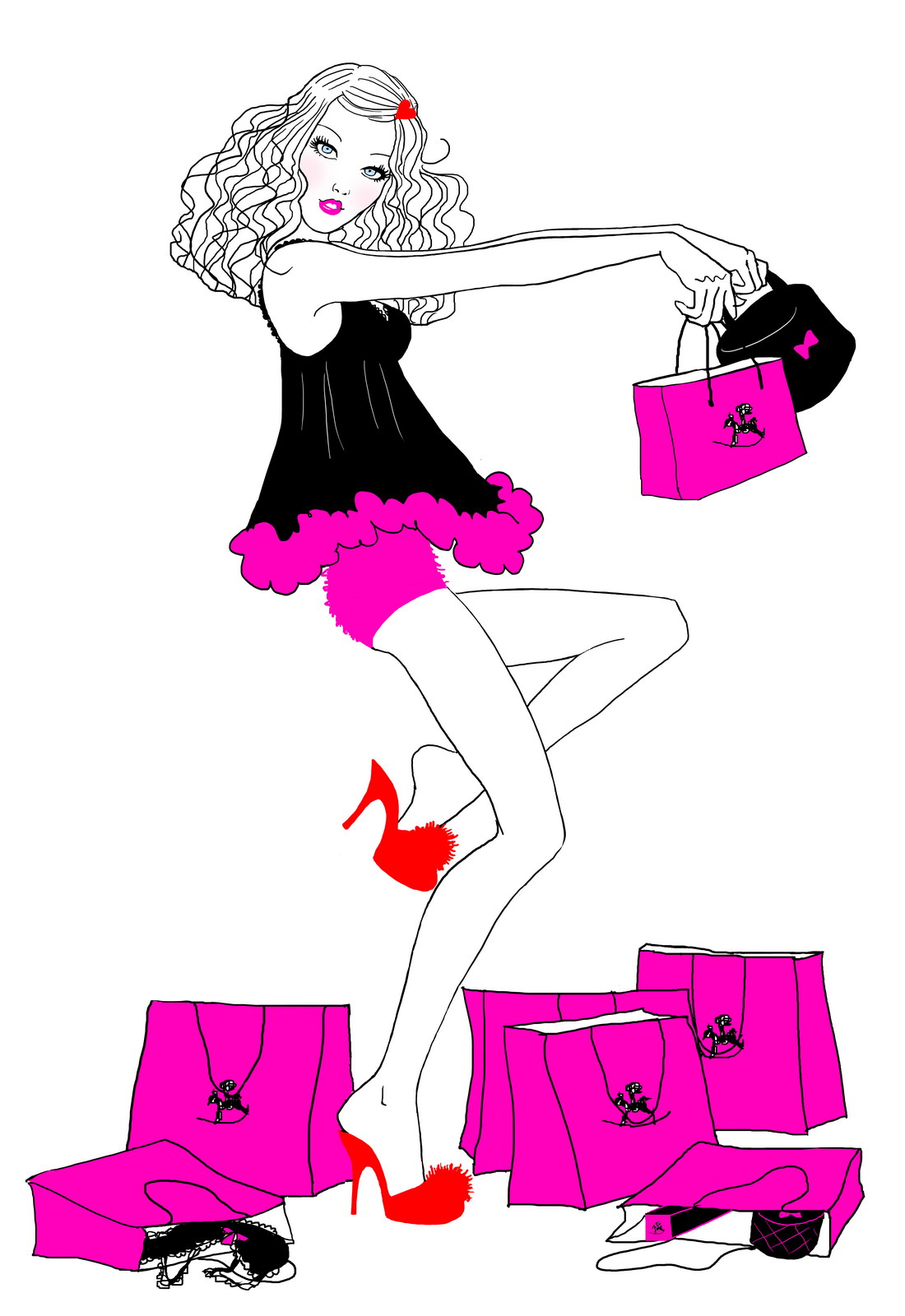 Marie Perron – Pin Up and Cartoon Girls Art | Vintage and Modern Artworks