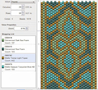 Imaginesque: Beading: Peyote Stitch Pattern 16