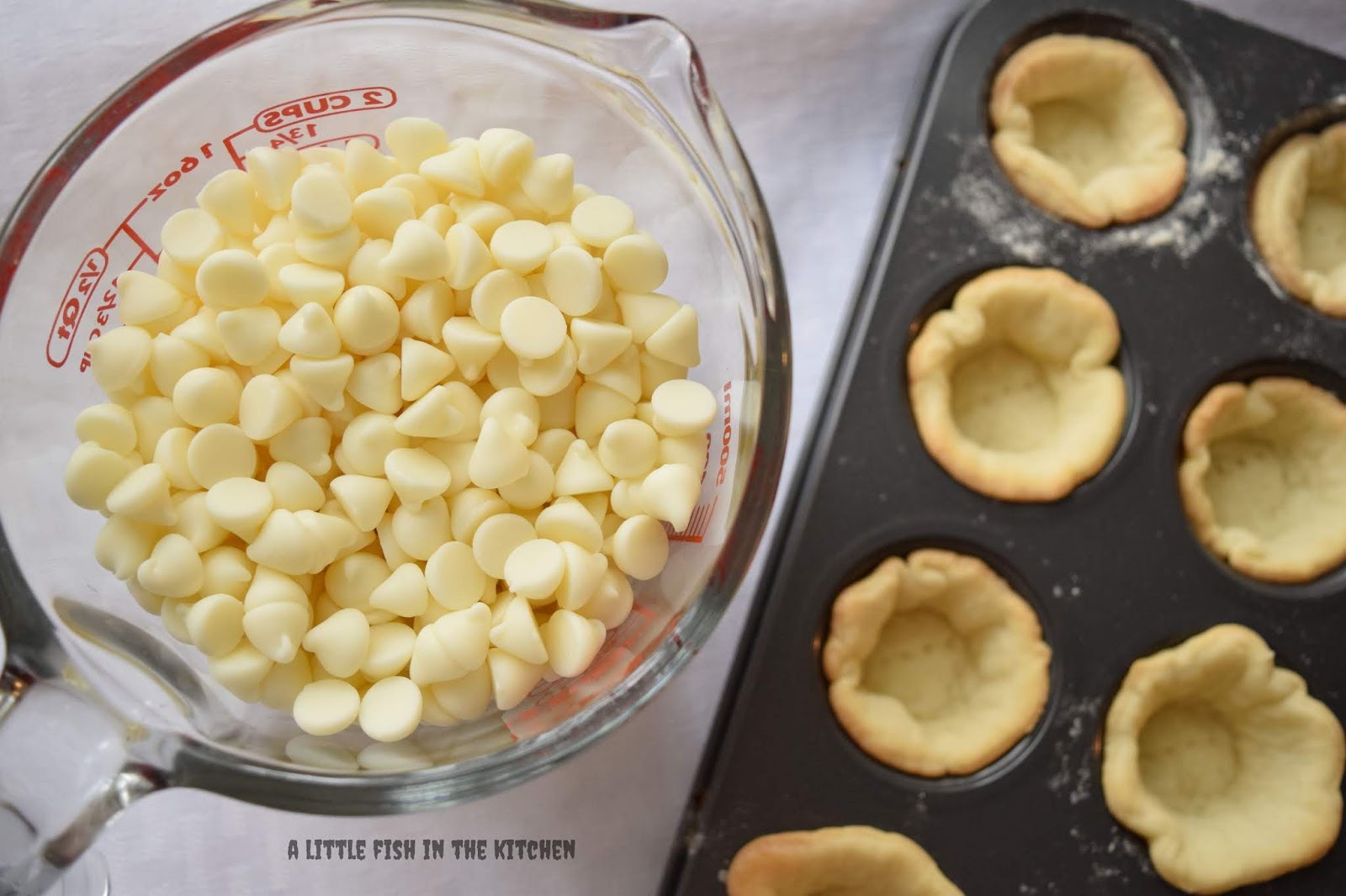 White Chocolate Tartlets #Choctoberfest – A Little Fish in the Kitchen