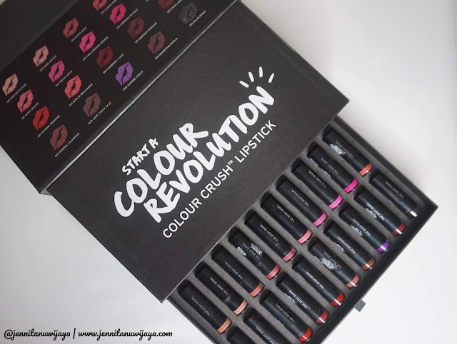 Full Swatch & Review Colour Crush Lipstick by The Body Shop ...