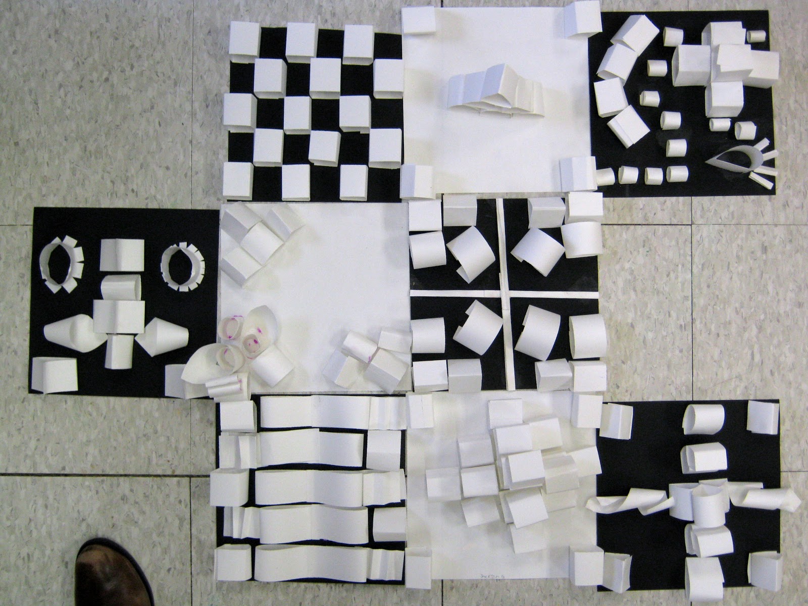 doodles&noodles: Paper Relief Sculptures