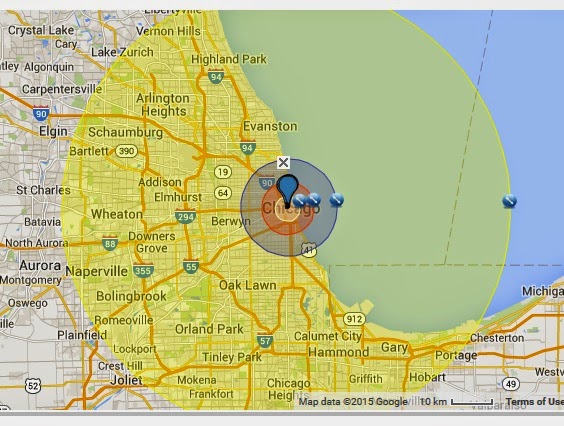 Scarry Thoughts: What Would a Nuclear Weapon Do to Chicago? (Go ahead ...