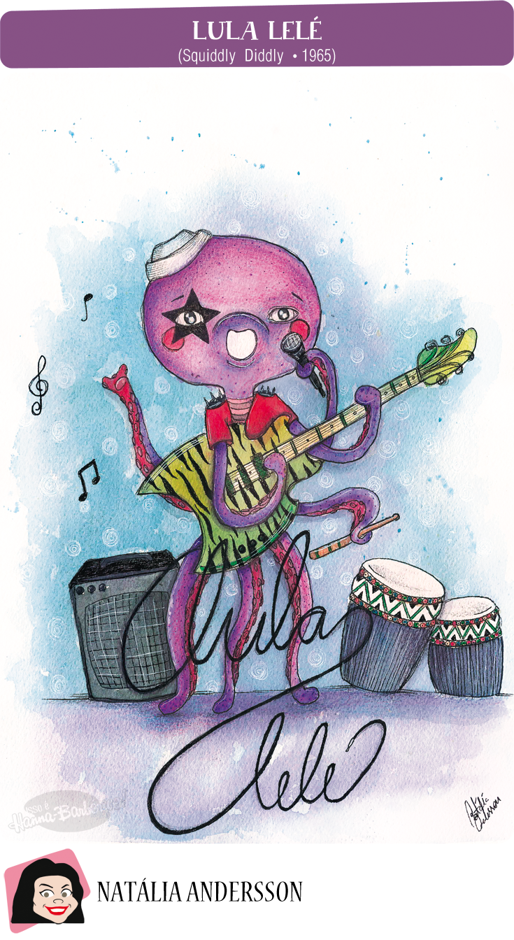 Isso é Hanna-Barbérico!: Lula Lelé (Squiddly Diddly - 1965) - Natália ...