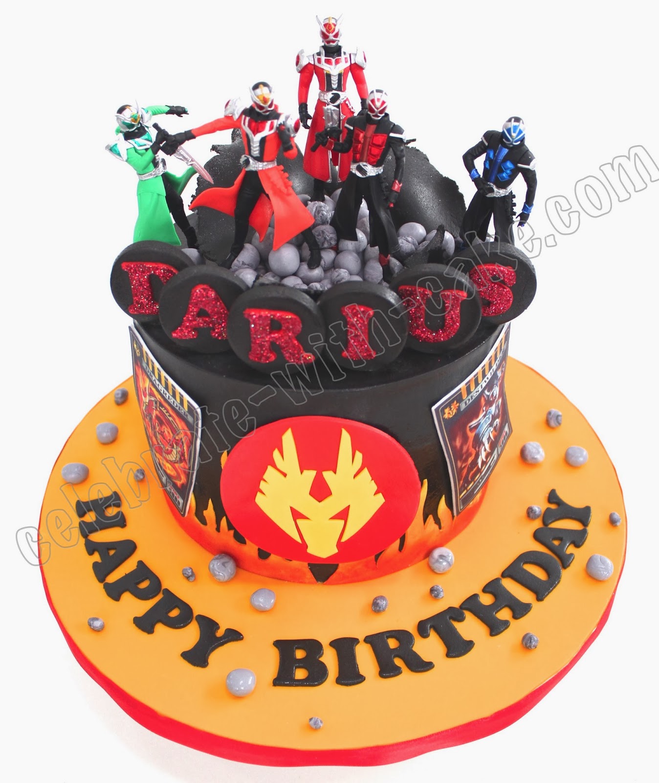 Celebrate with Cake!: Kamen Rider themed Cake