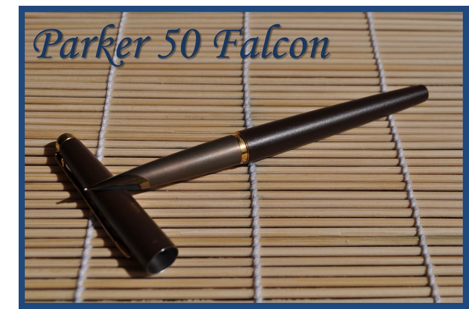 Redlands Pens: Parker 50 Falcon Fountain Pen (1 of 2 Falcons)