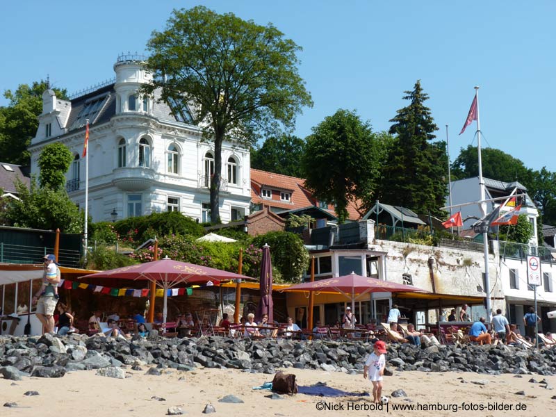 Strandperle Hamburg - Beachbar am Elbstrand