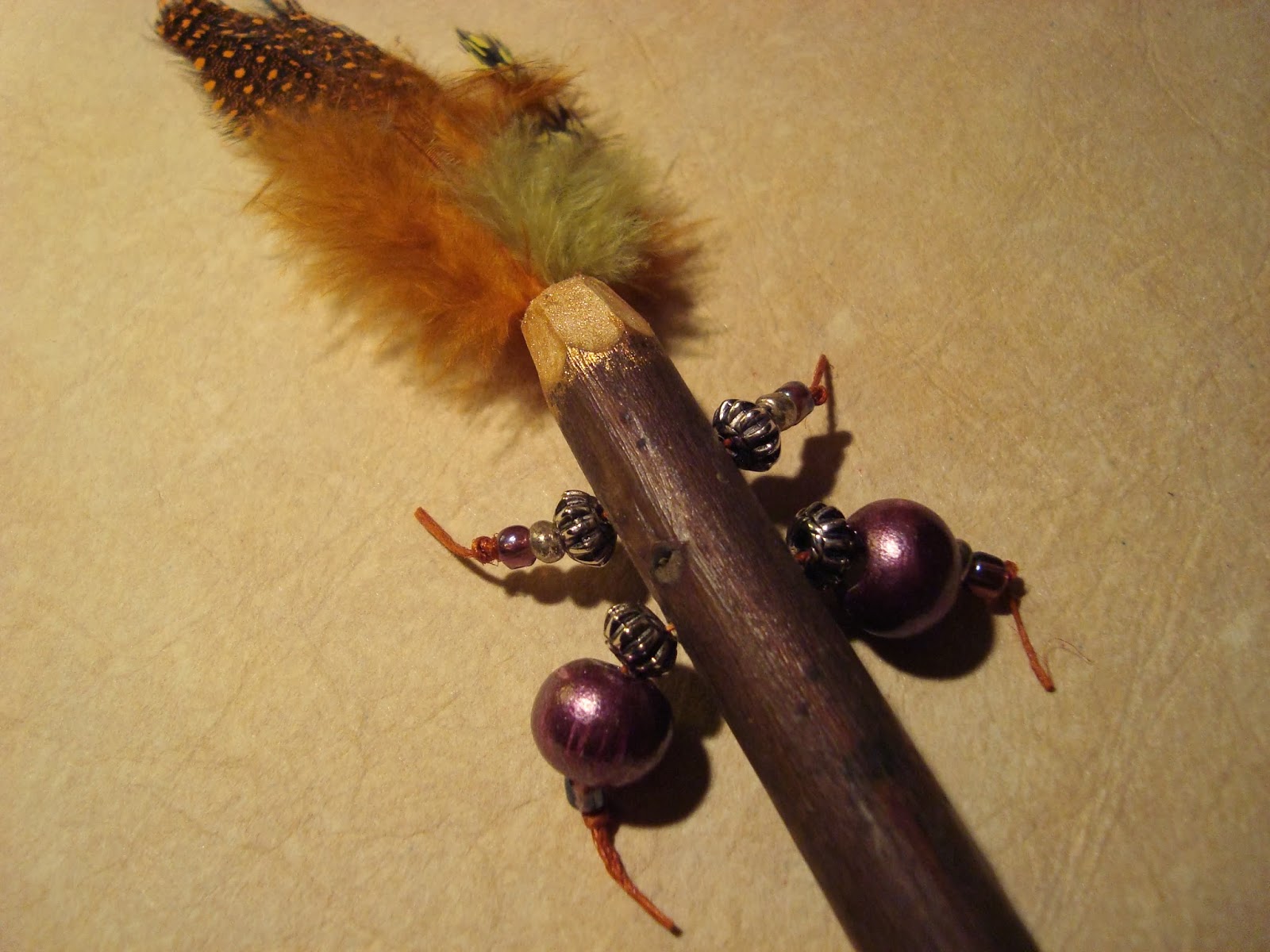 Textile Butterfly: Explaining "Spell Sticks"