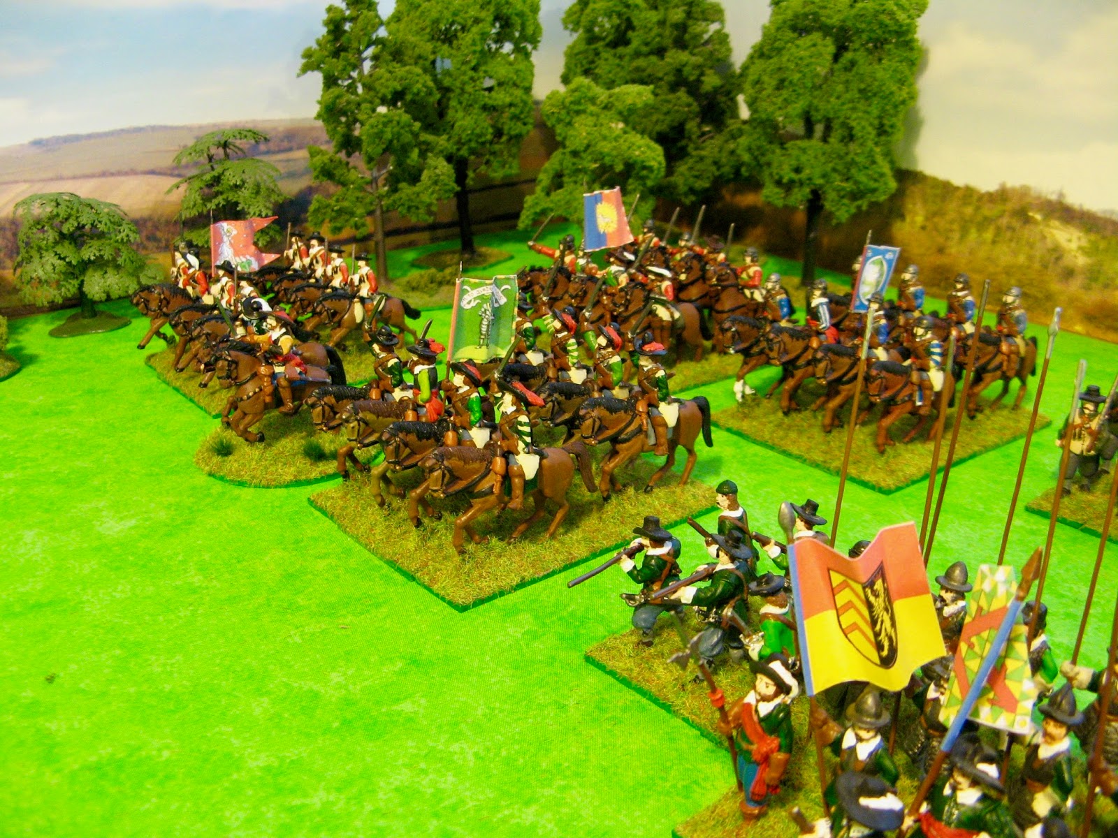 For Ye Kinge: The Monrovian Army in battle array .....