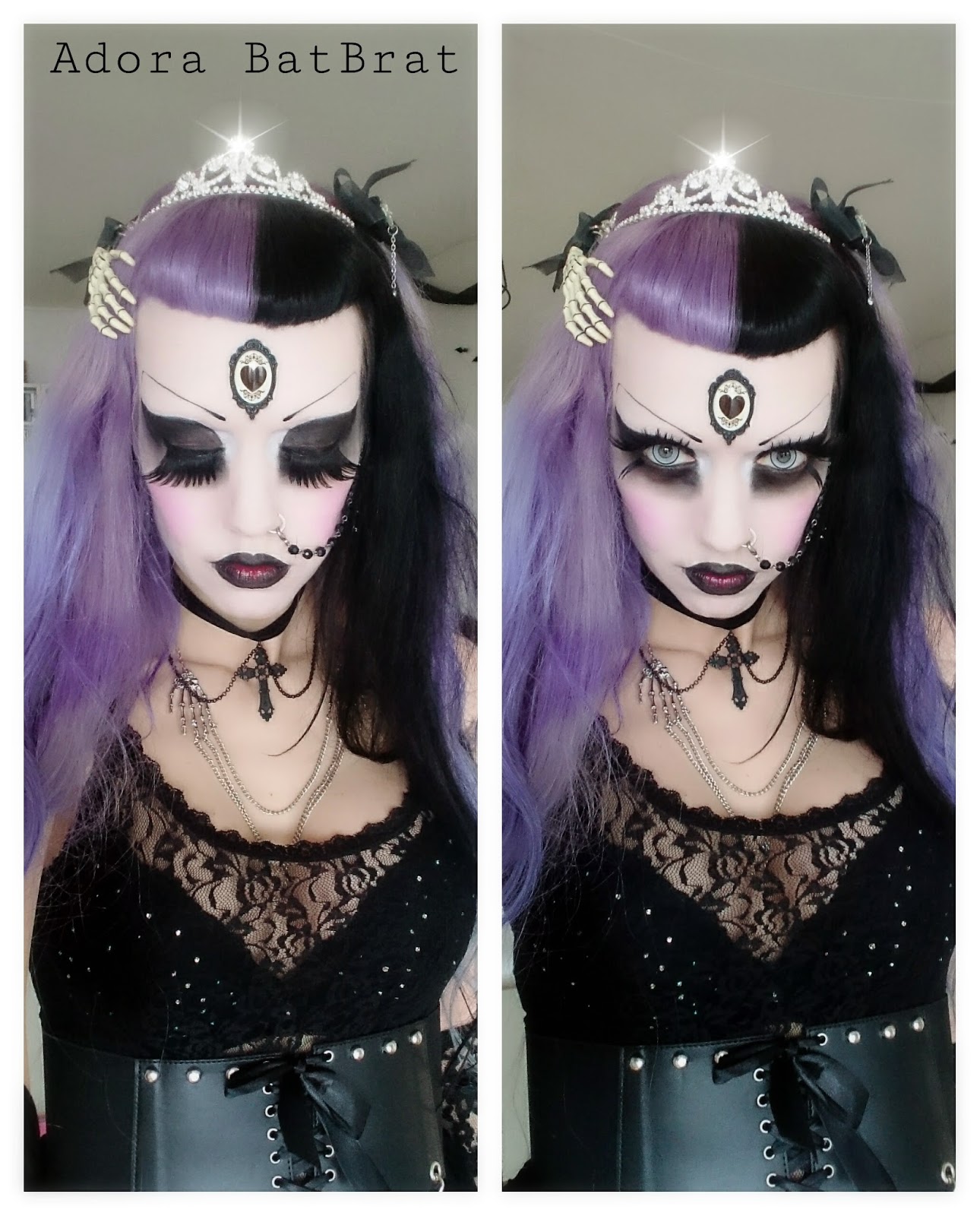 Adora BatBrat: Today's Goth look - Emo Goth