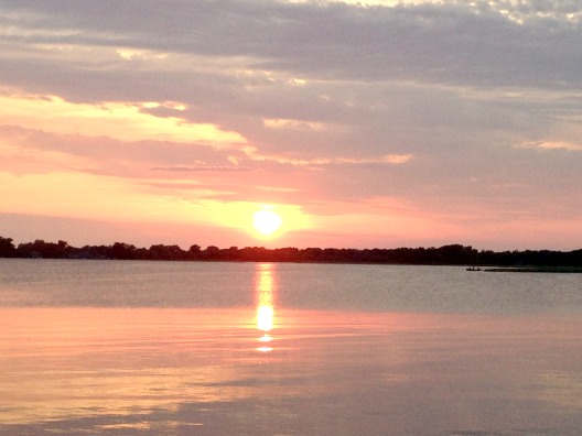 We watched some sunsets: