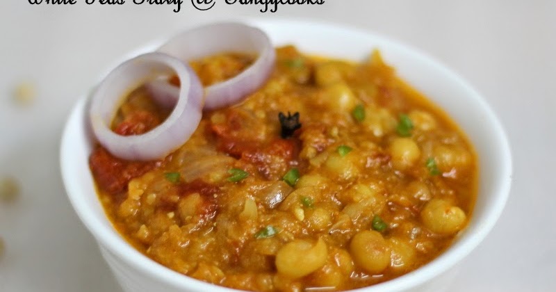 CONCOCTIONS OF A COOKAHOLIC !!!: Dried White Peas Gravy/Safedh Vatana ...