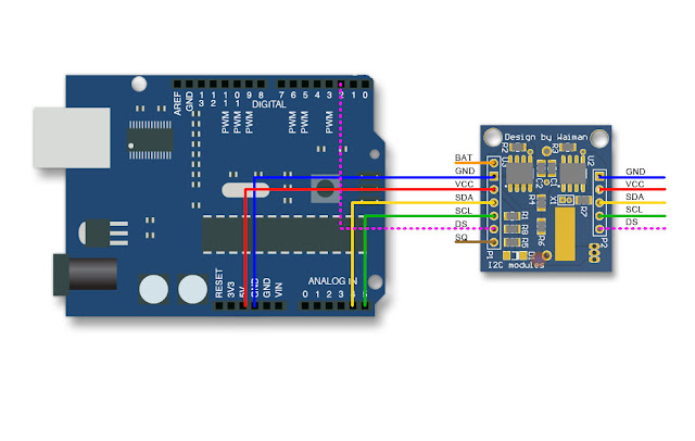 Arduino Tutorial by Manmohan Pal: DS1307 RTC Tiny I2C Module - How to ...