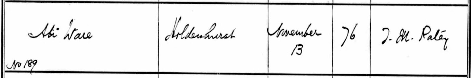 Our Loader & Northover Family Trees from Dorset, England.: PART 2:SYMES ...