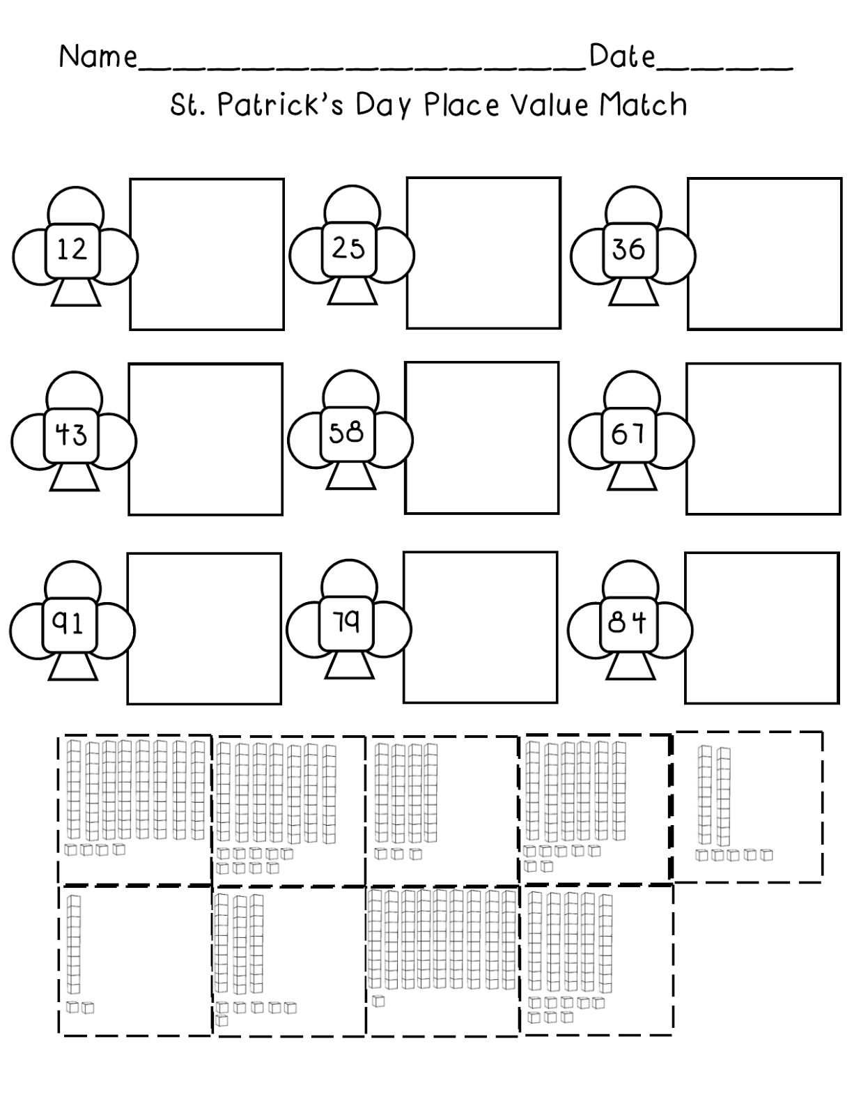 St. Patrick's Day Math Bundle | Pride and Primary