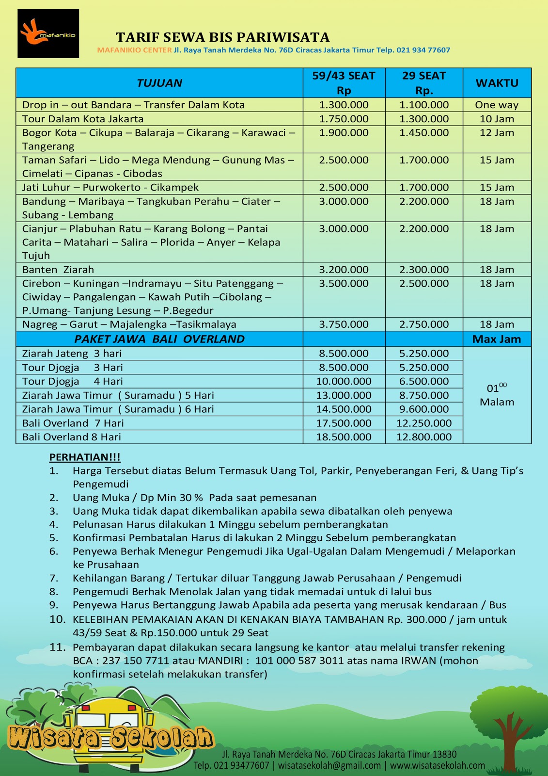 SEWA BIS PARIWISATA | Sewa Bis Pariwisata