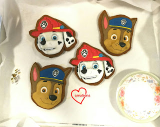 Loving Creations for You: Marshall and Chase Brown Sugar Cookies