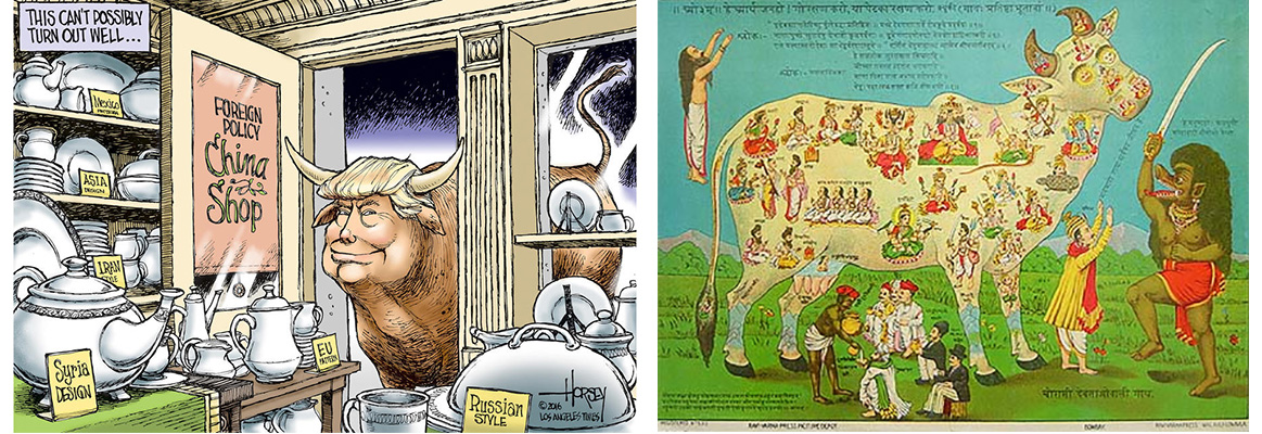 The Bull and the Cow in the Rig Veda & the US Election