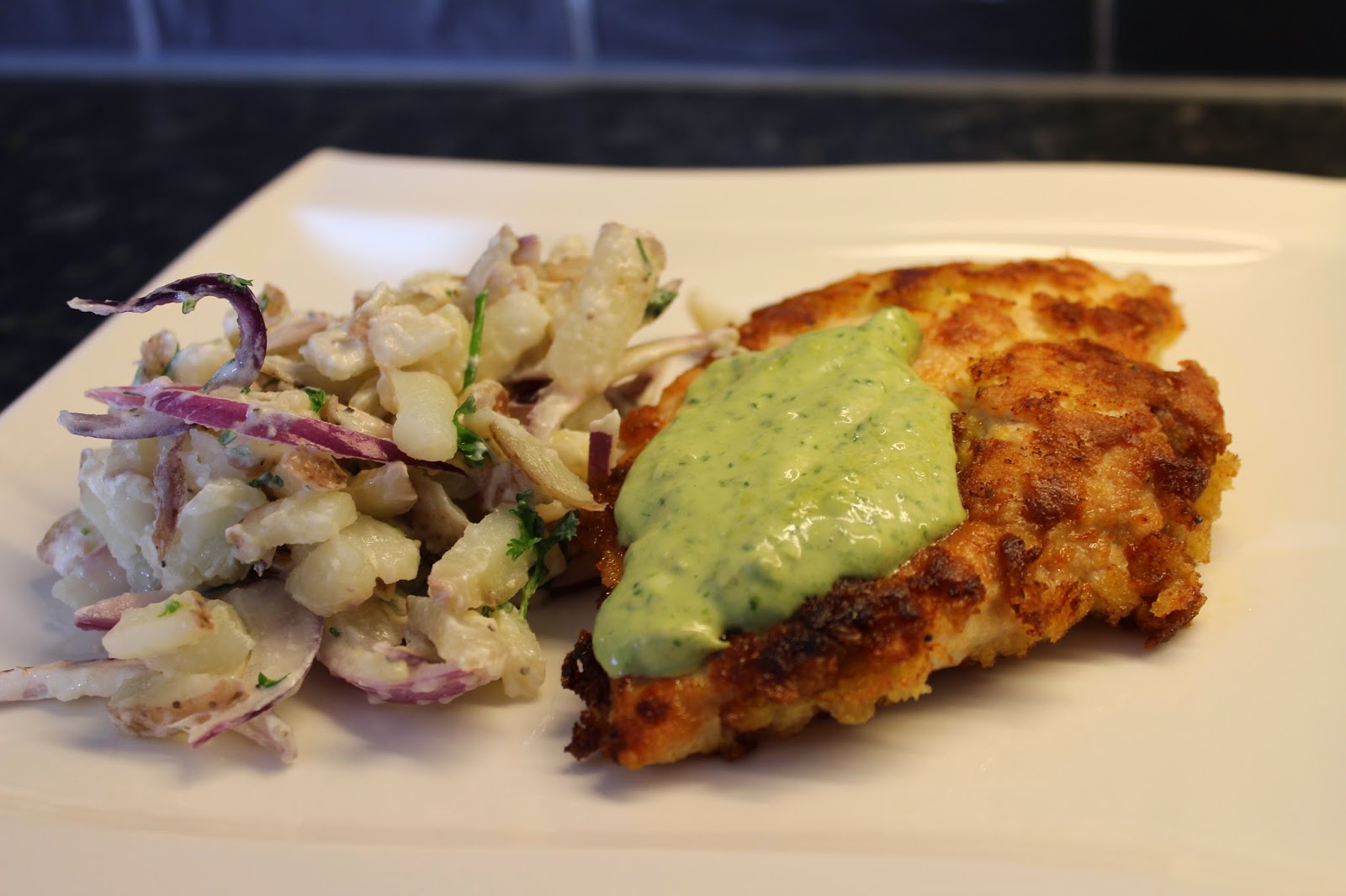 Saladmaster Mat: Parmesan kylling med olivensaus ala Saladmaster