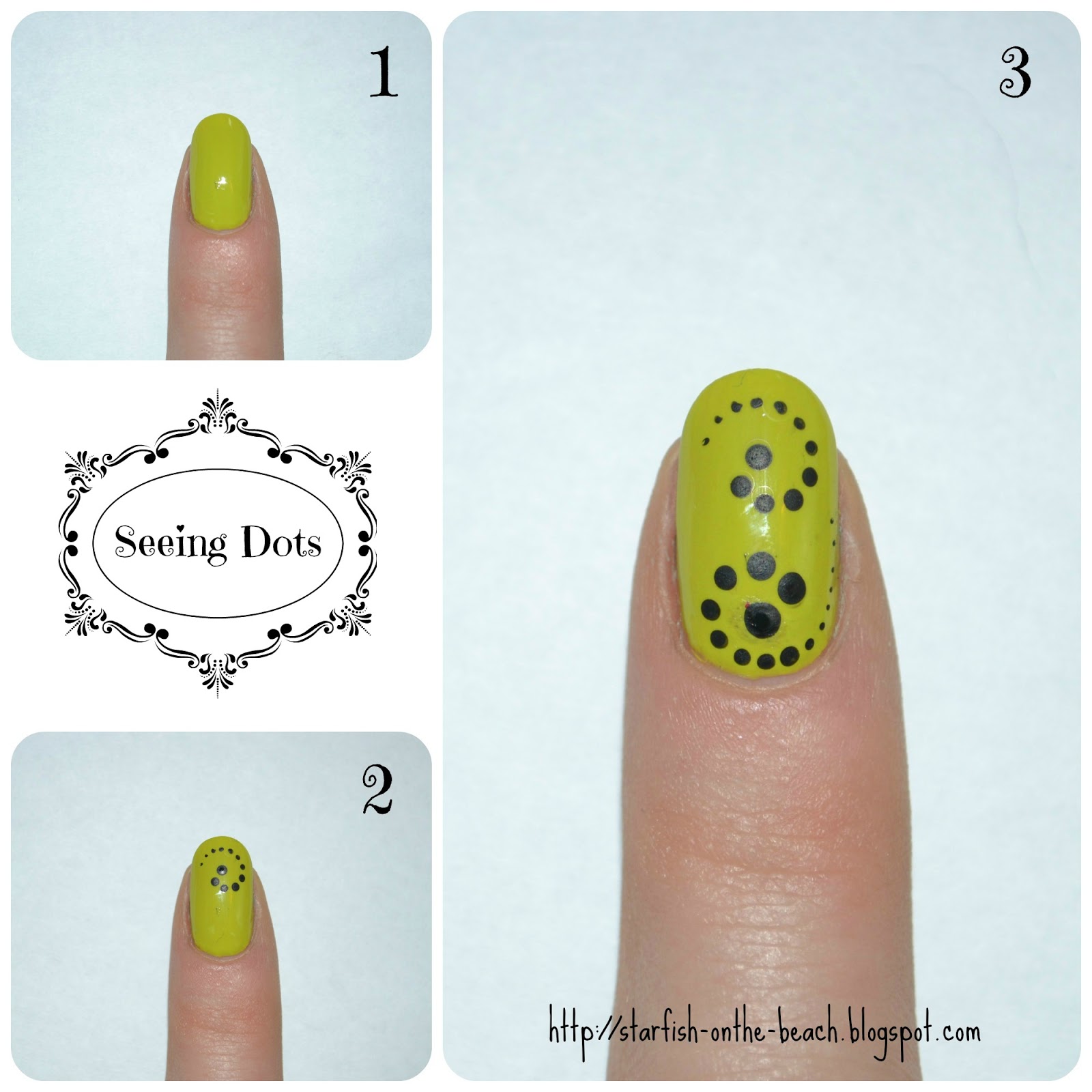 Starfish on the Beach: Seeing Dots: Tutorial 3